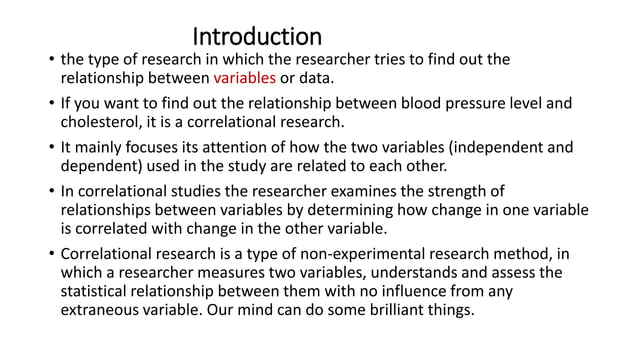 Correlational research | PPTX