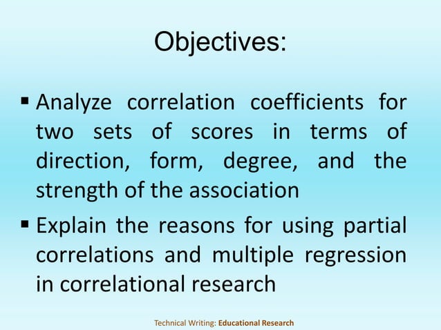 Correlational Research Design Pptx