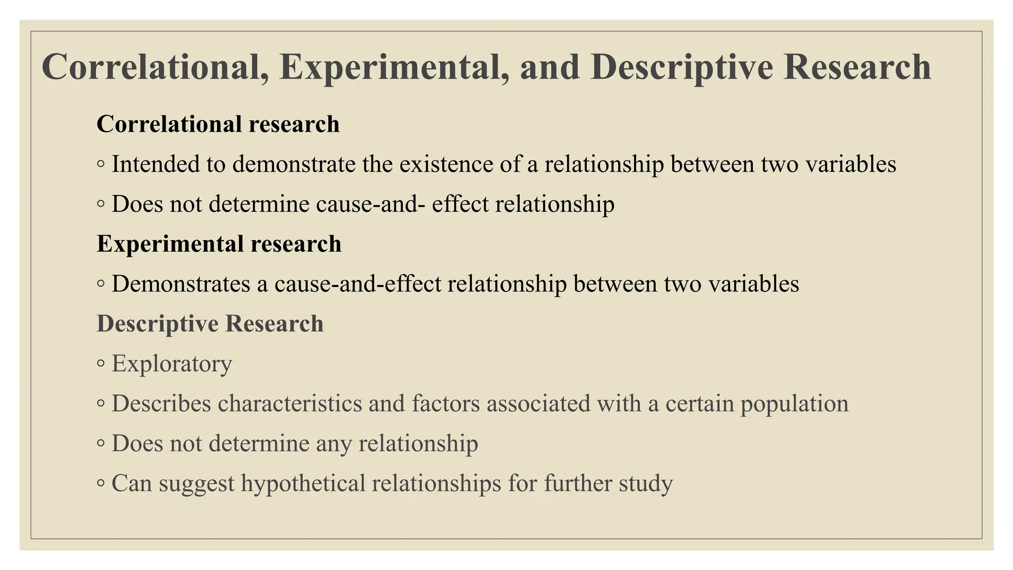 HOWs CORRELATIONAL STUDIES are performed | PPT