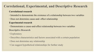 HOWs CORRELATIONAL STUDIES are performed | PPT