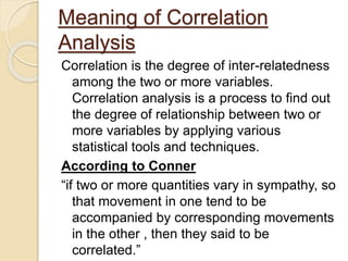 Correlation Analysis | PPTX