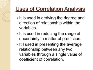 Correlation analysis | PPTX