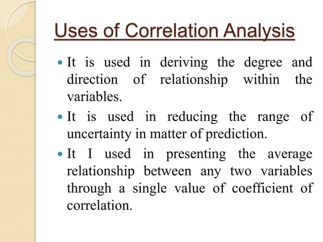 Correlationanalysis | PPT