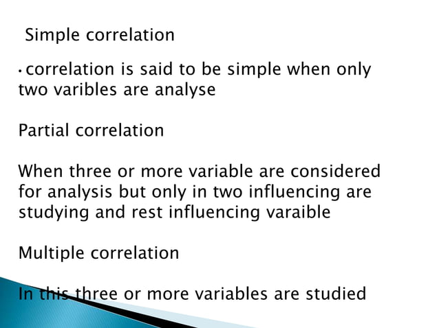 Correlation analysis ppt | PPT
