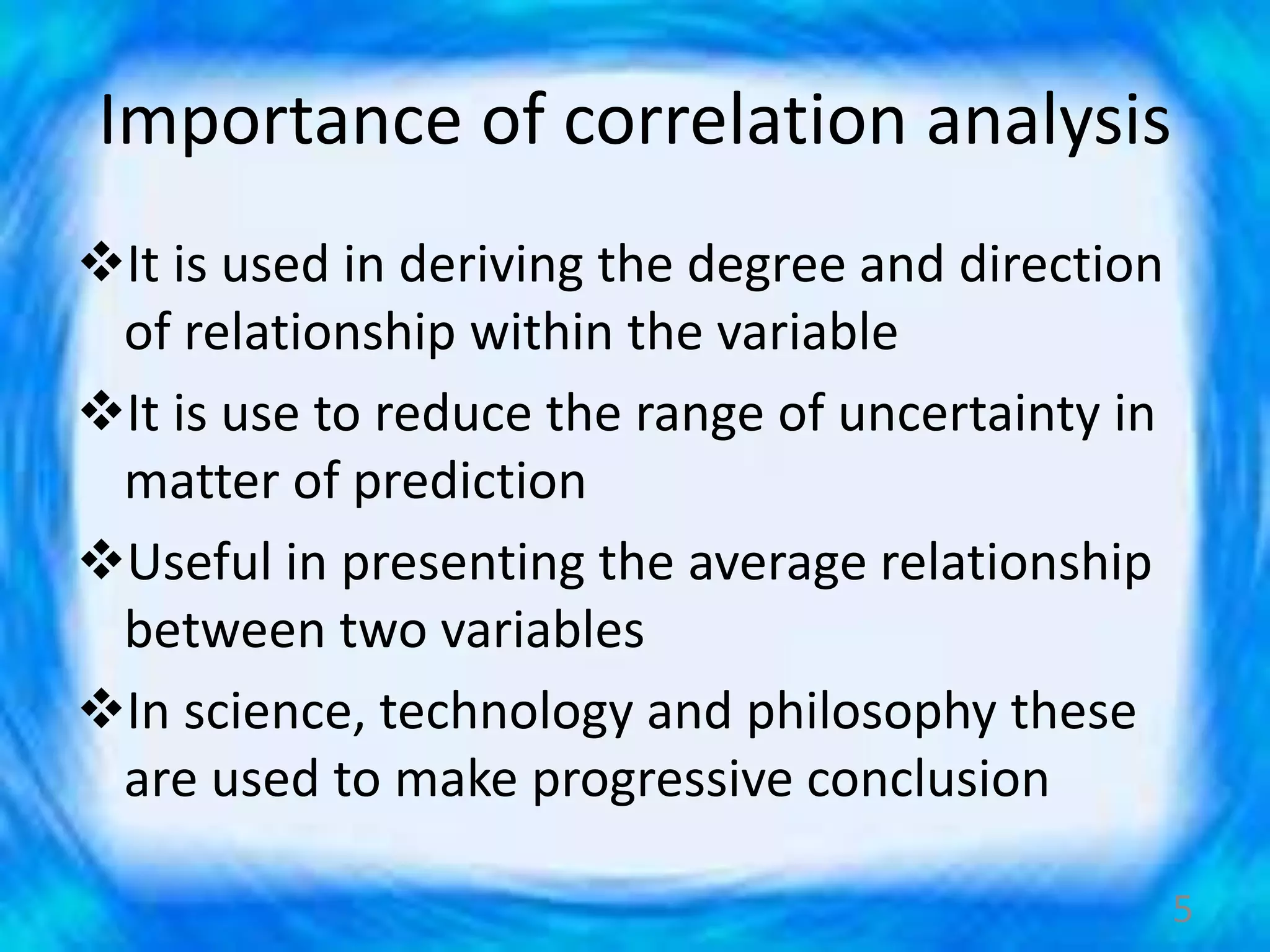 Correlation analysis | PPTX | Physics | Science