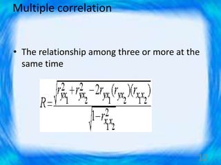 Correlation analysis | PPTX | Physics | Science