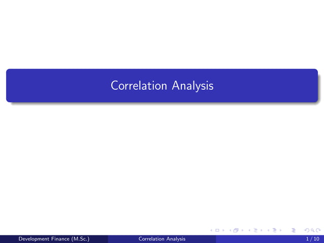 Correlation Analysis for MSc in Development Finance .pdf