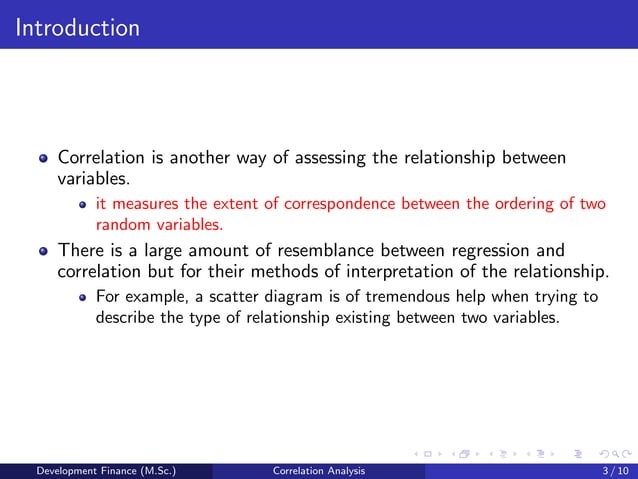 Correlation Analysis for MSc in Development Finance .pdf