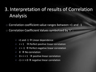 Correlation analysis | PPT