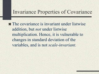 Correlation and Covariance very useful formulas | PPT
