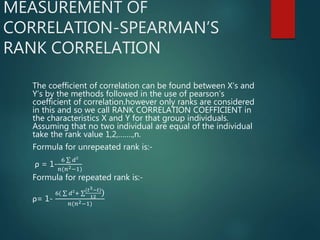 Correlation and regresion-Mathematics | PPT
