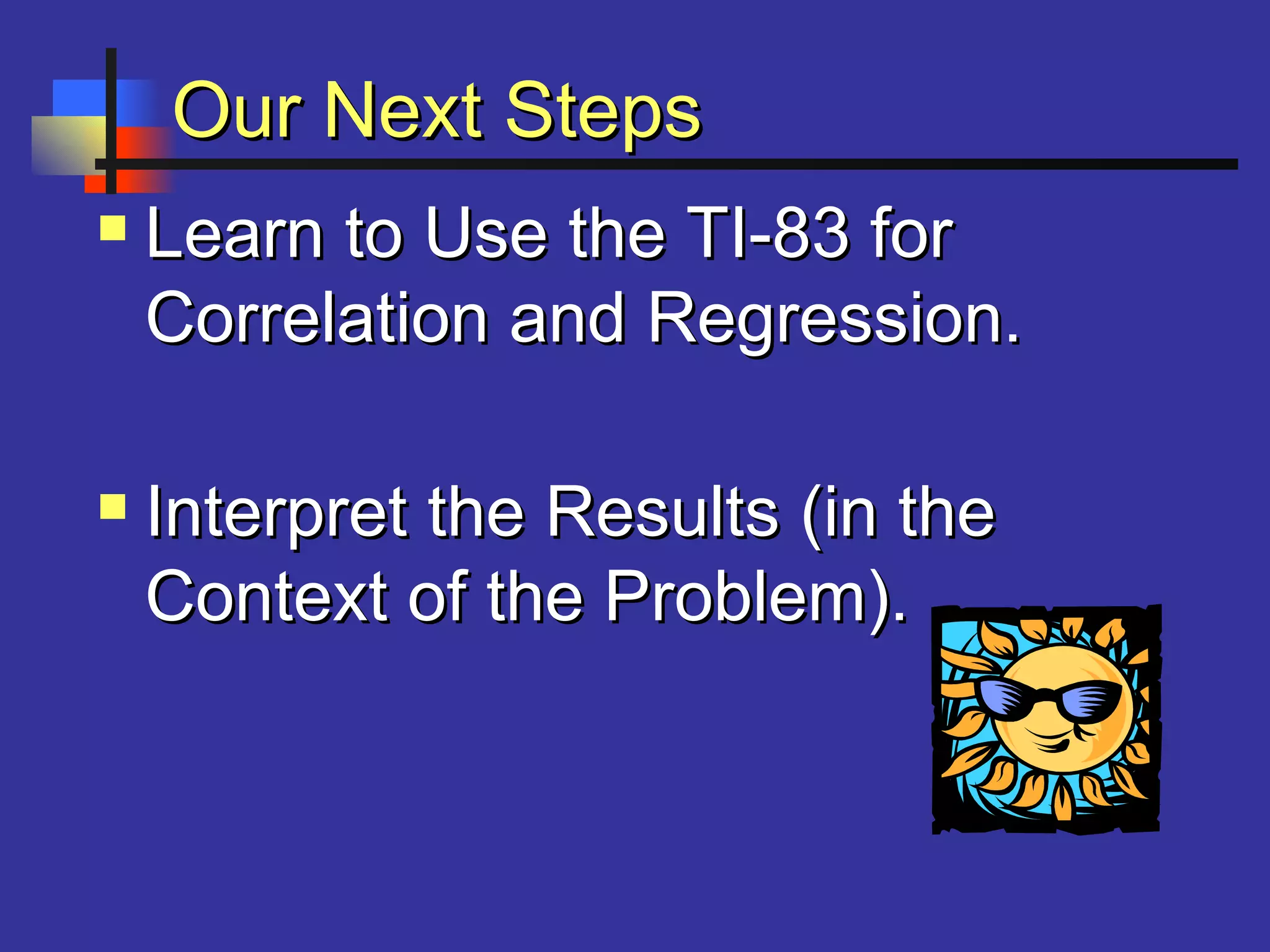 Correlation and regression | PPT