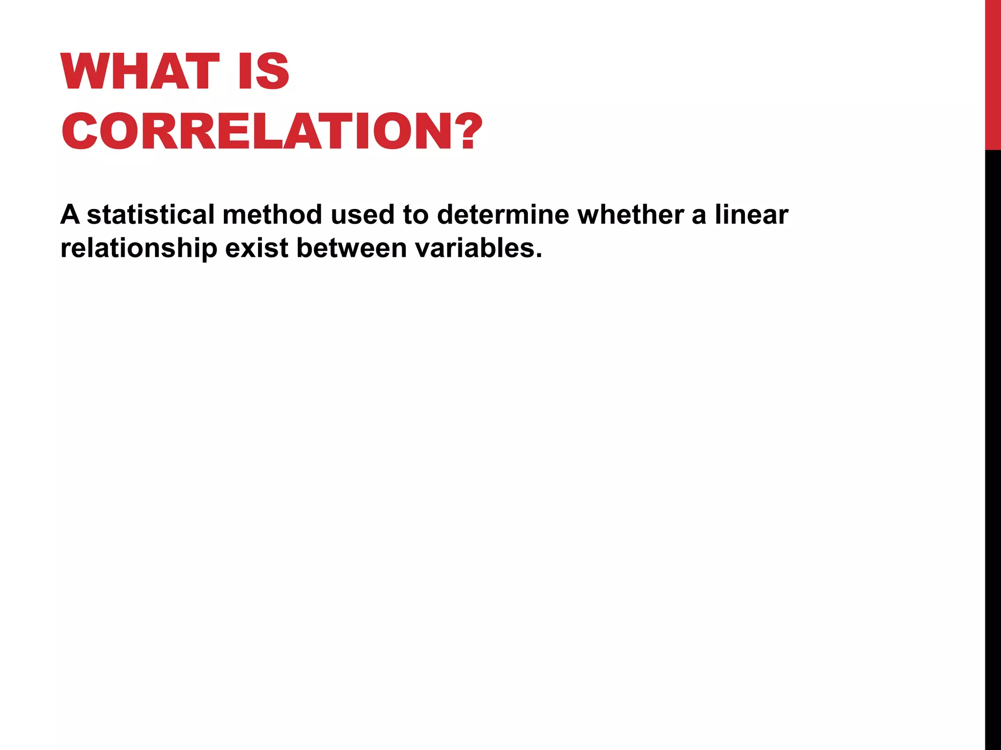 Correlation and regression | PPTX | Physics | Science