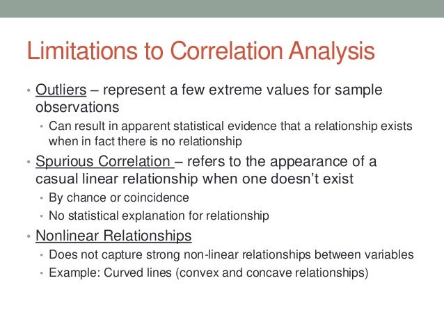 Correlation and regression