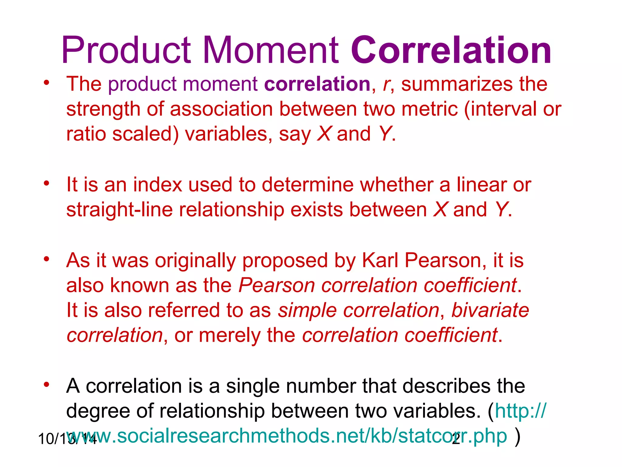 Correlation and regression | PPT | Physics | Science