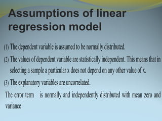 Correlation and regression | PPT
