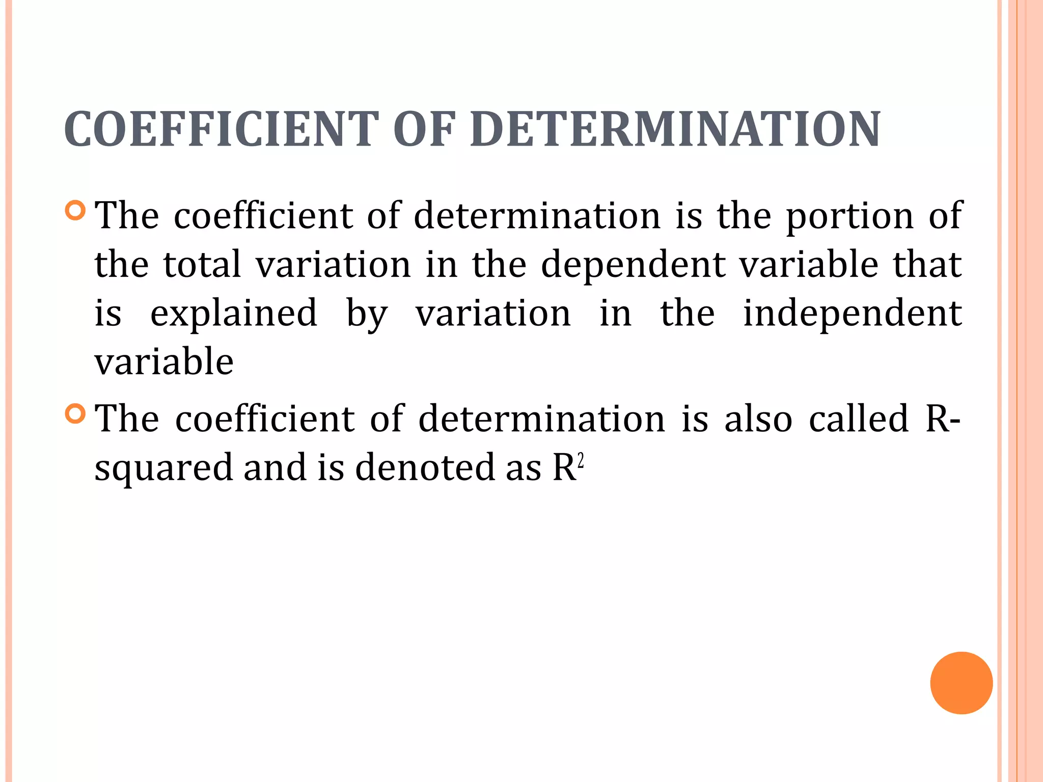 Correlation and regression | PPT | Physics | Science