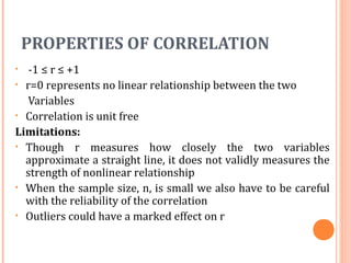 Correlation and regression | PPT