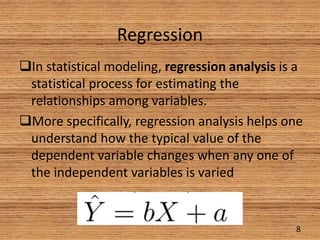 Correlation and regression | PPTX