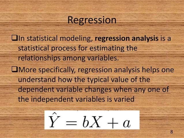 Correlation and regression | PPTX