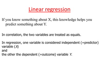 Correlation and regression | PPTX | Physics | Science
