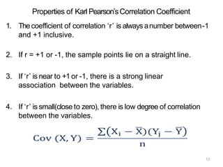 Correlation and regression | PPTX