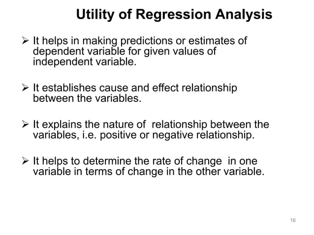 Correlation and regression | PPTX | Physics | Science
