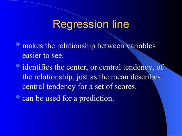 Correlation and Regression analysis .ppt