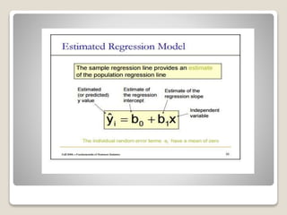Correlation and regression analysis | PPTX