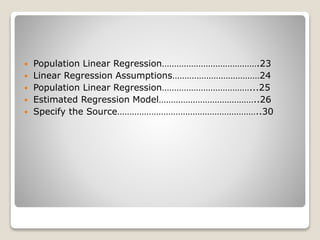 Correlation and regression analysis | PPTX