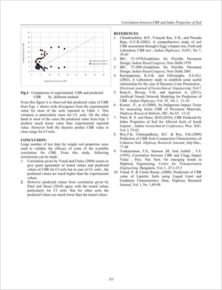 Correlation between cbr and index propertys of soil | PDF