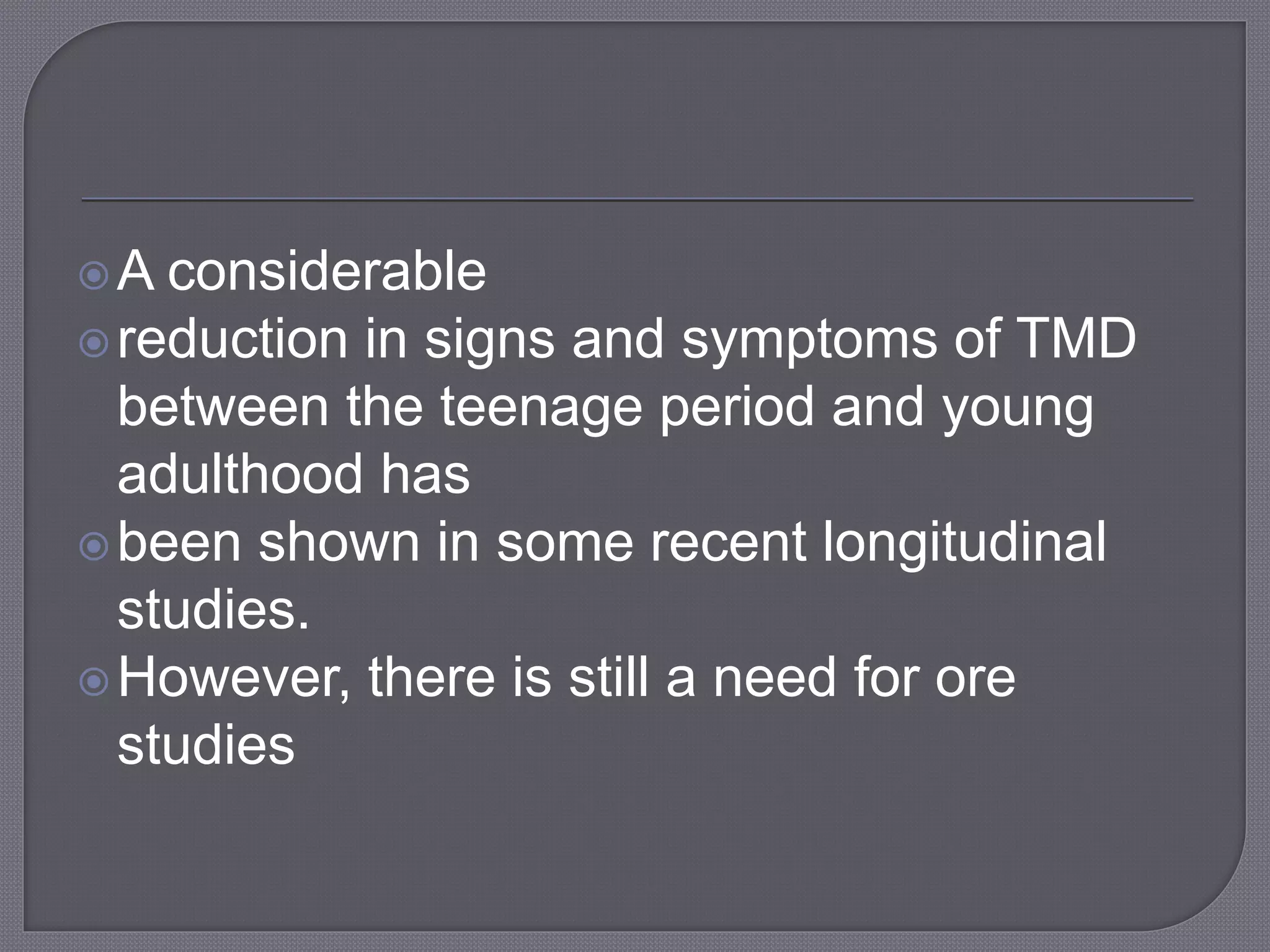Correlation between malocclusion and TMD | PPT Correlation between malocclusion and TMD | PPT