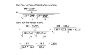 Correlation biostatistics | PPTX