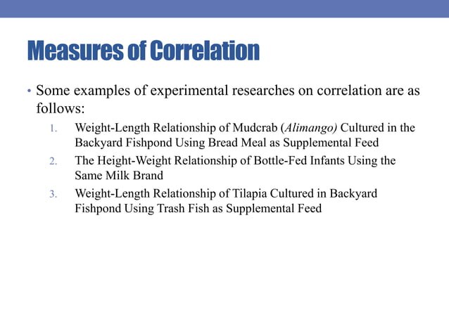 Measure of Relationship: Correlation Coefficient | PPT