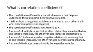 Correlation coefficient and it’s use in day to.pptx