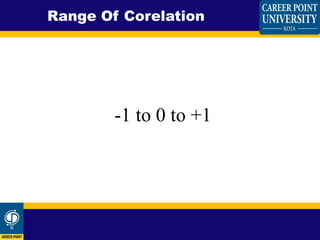 Correlation definition types | PPTX