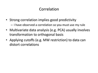 Tales of correlation inflation (2013 CADD GRC) | PPT