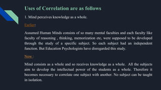 Correlation in Science - By Asst. Prof. Pratibha Dabhade-Raysoni | PPT ...