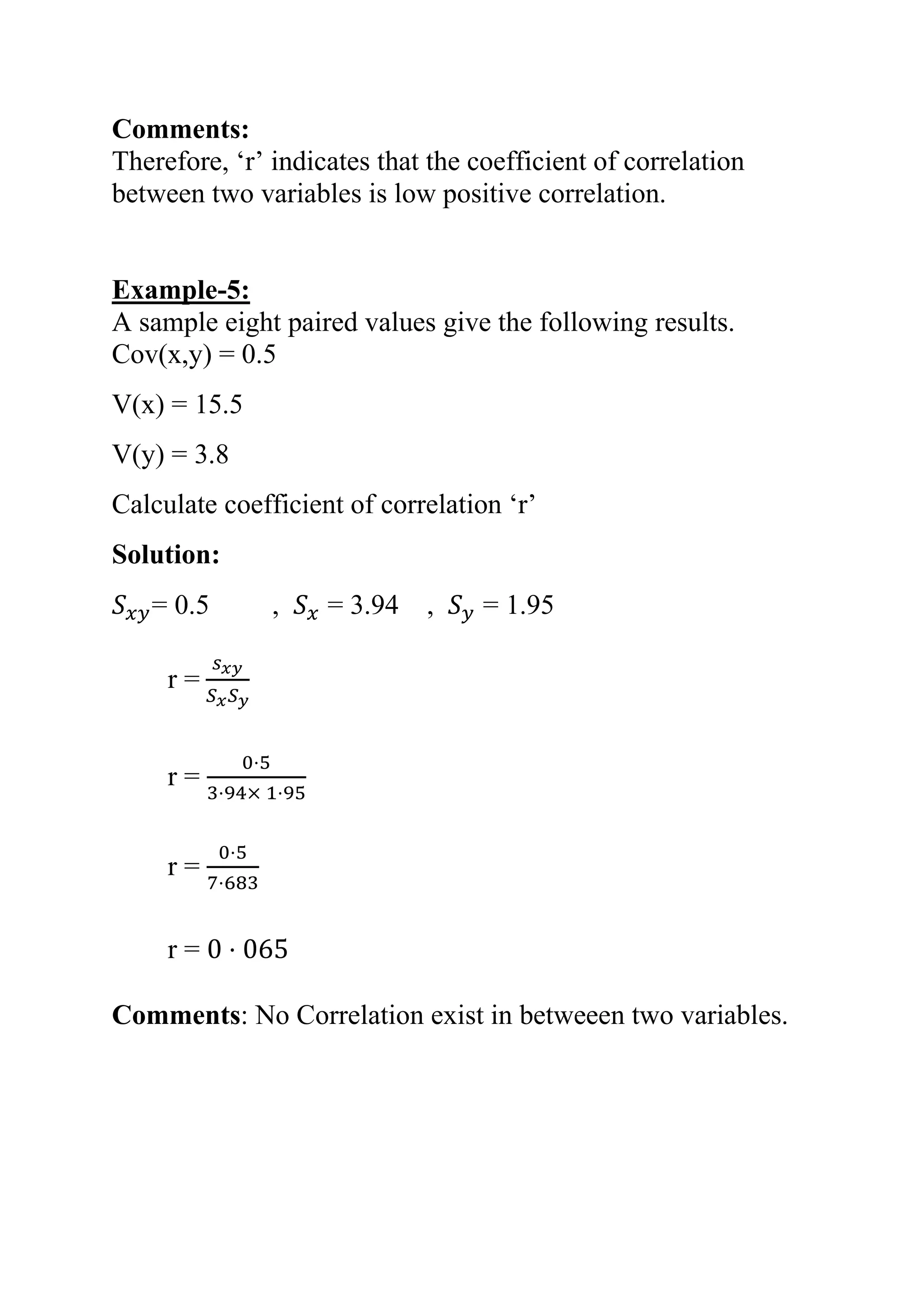 Correlation in statistics | PDF