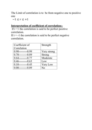 Correlation in statistics | PDF