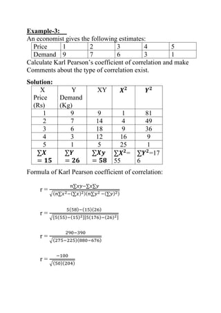 Correlation in statistics | PDF
