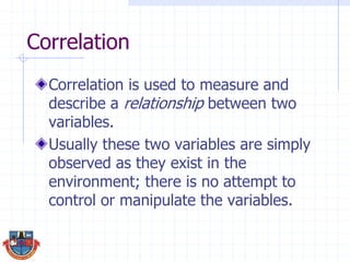 Correlation mp | PPT