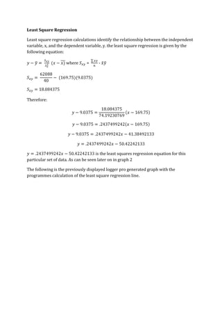 Correlation of height and shoe size | DOCX