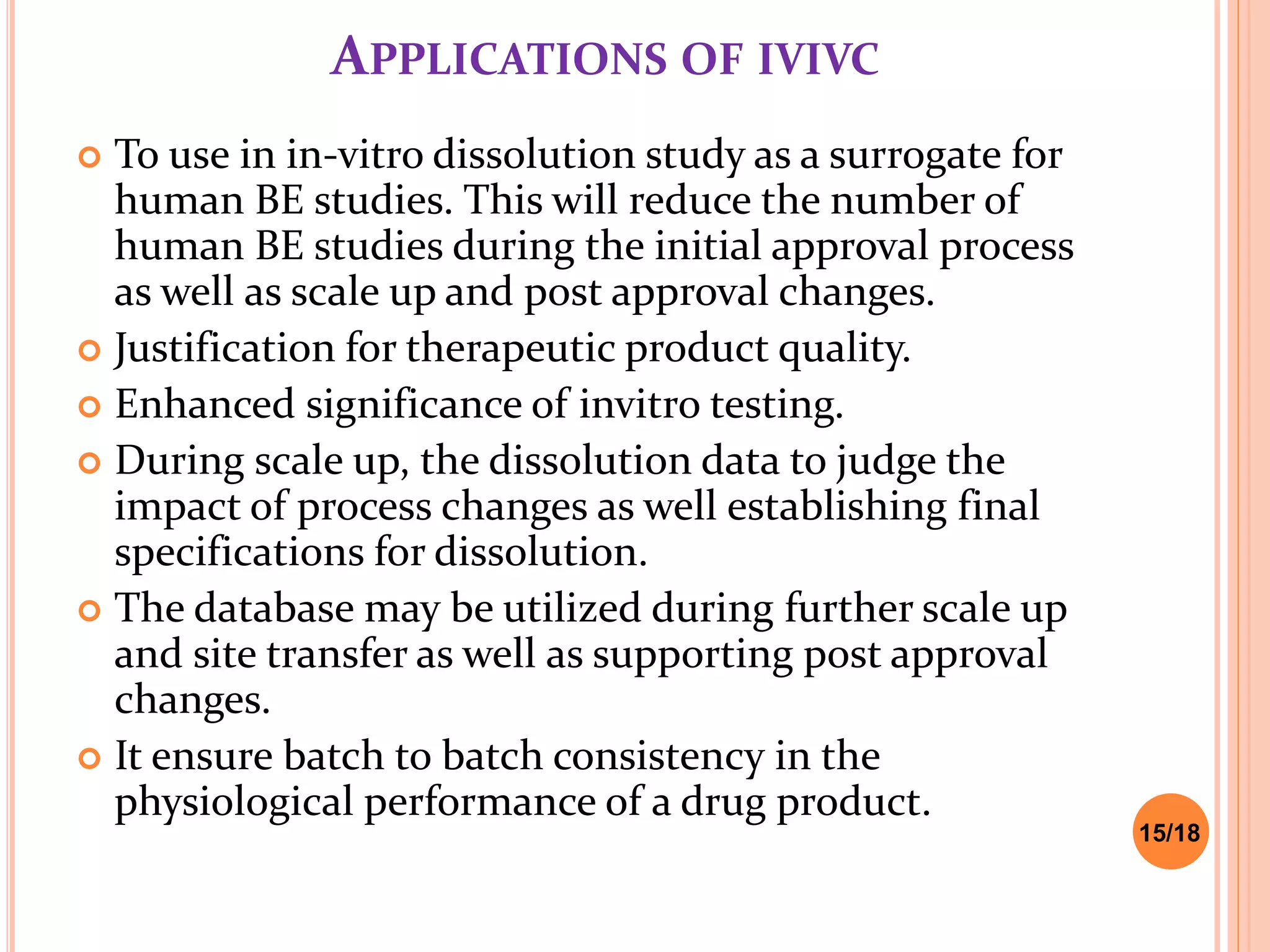 correlation of invivo data with invitro dissolution data.pptx