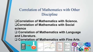 Correlation of maths | PPTX