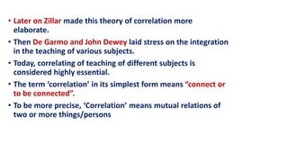 Correlation of Subjects with computer Science useful for B.Ed Notes(I ...