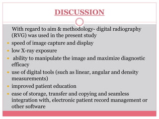 Correlation of the interdental and the interradicular bone loss | PPT