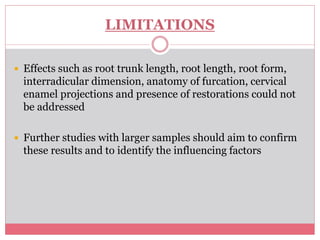 Correlation of the interdental and the interradicular bone loss | PPT