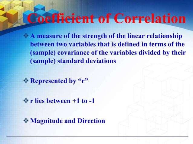 Correlation ppt... | PPTX | Physics | Science