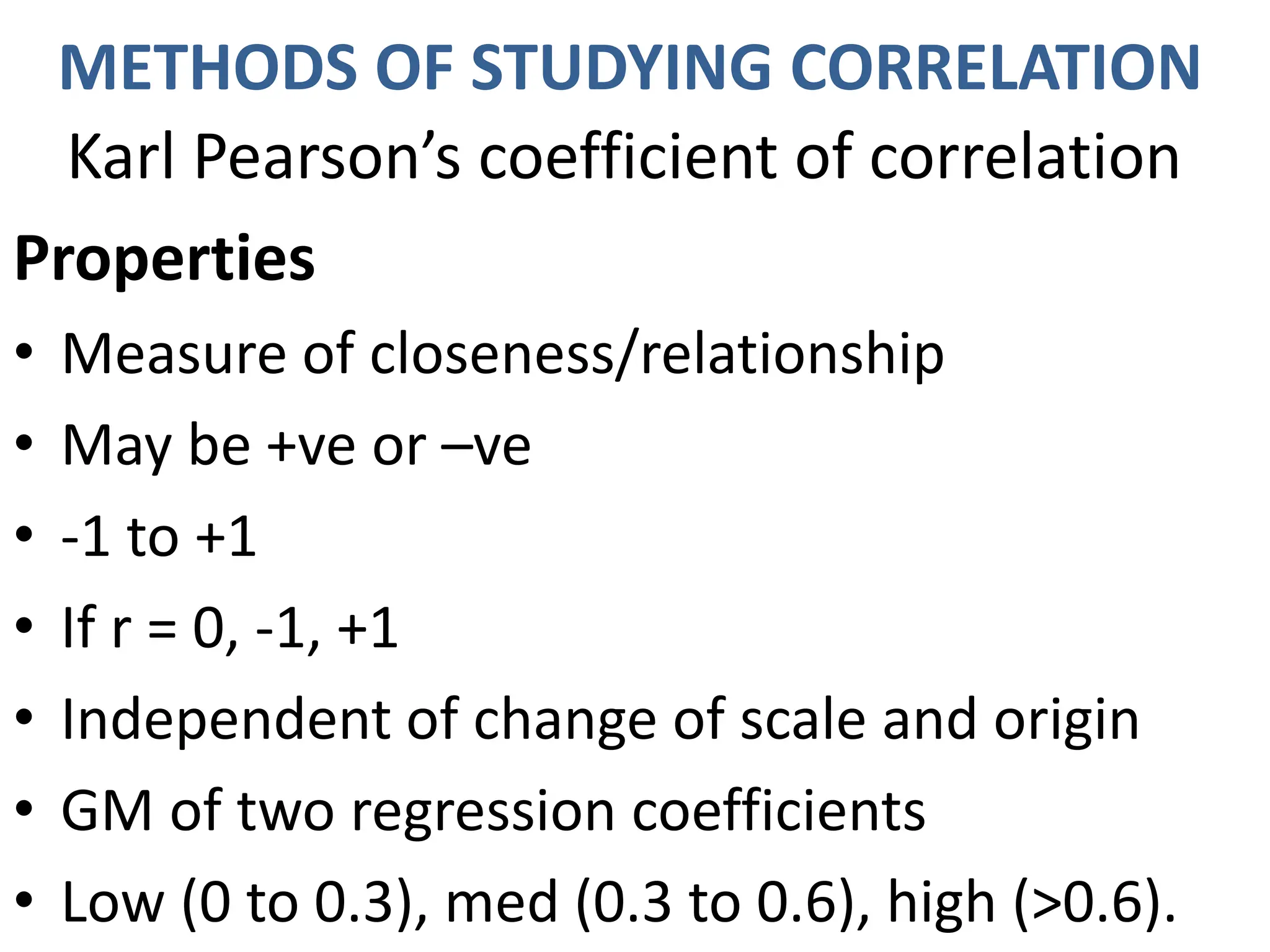 Correlation analysis types and methods ppt | PPTX